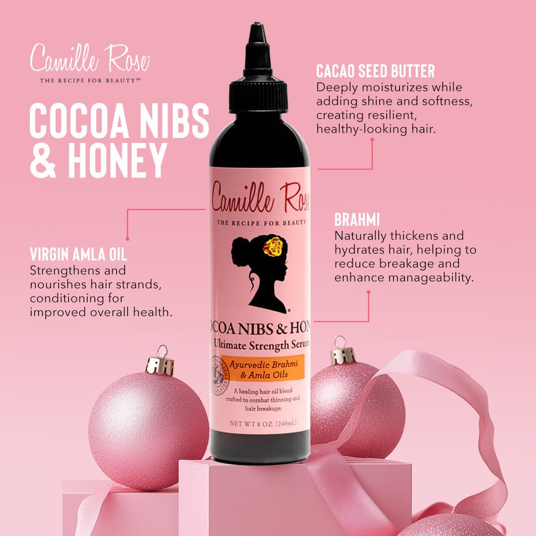 Camille Rose Cocoa Nibs and Honey Ultimate Strength Serum – Exodus Beauty