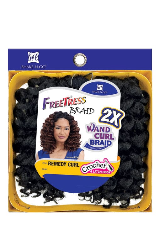 Freetress 2X Remedy Wand Curl Crochet Braid – Exodus Beauty