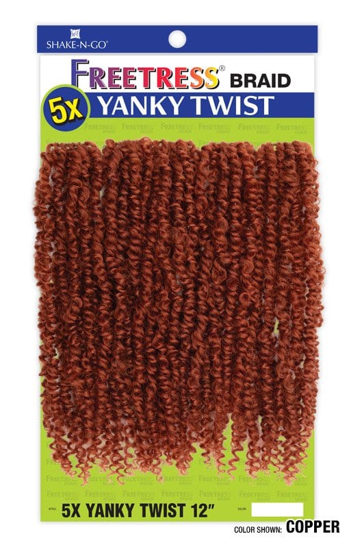 FreeTress 5x Yanky Twist 12" Crochet Braid – Exodus Beauty