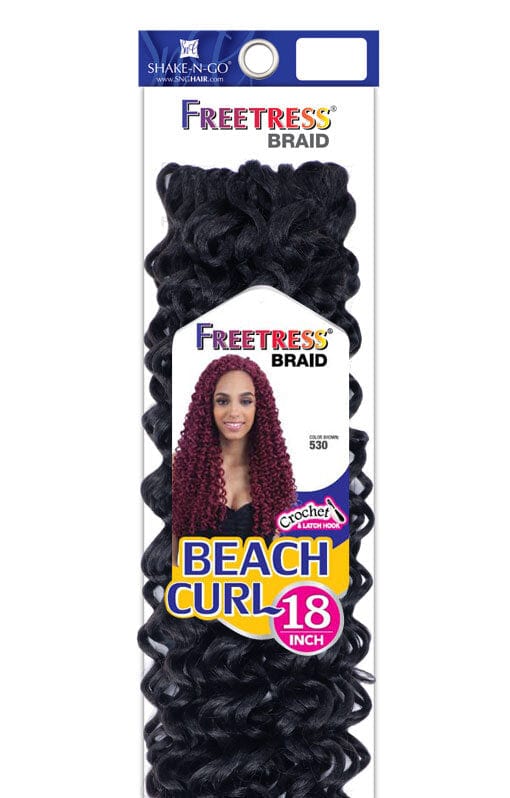 Freetress Beach Curl 18" Crochet Braid – Exodus Beauty