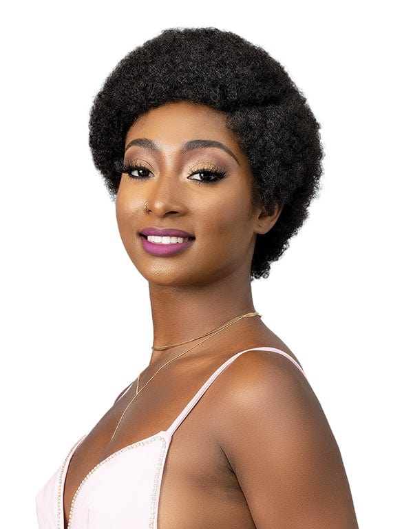 Janet Collection Abbo Natural Short Afro Full Wig – Exodus Beauty