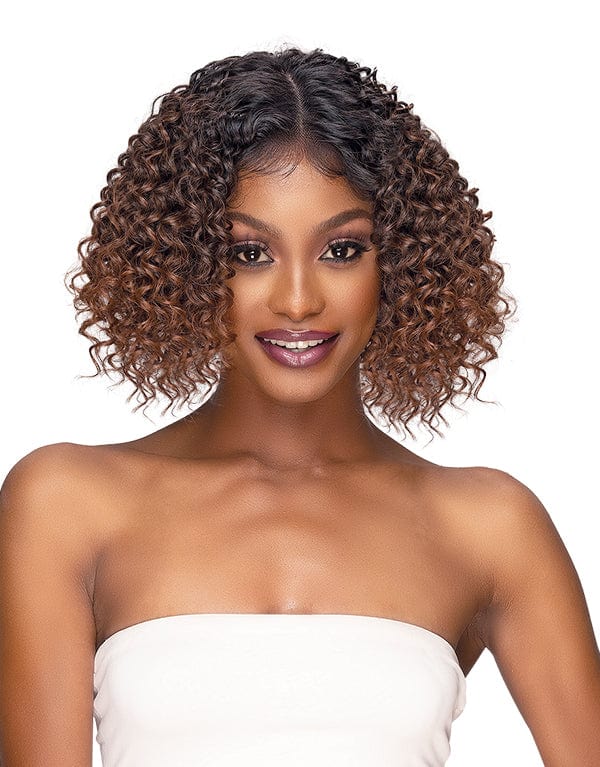 Janet Collection Melt Oasis Short Curly Bob HD Lace Wig – Exodus Beauty