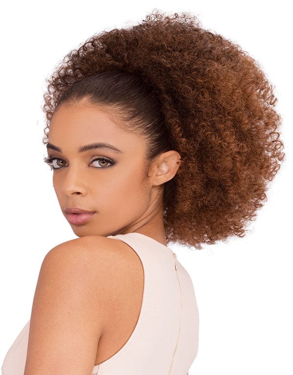 Janet Collection Noir Afro Coily Drawstring Ponytail – Exodus Beauty