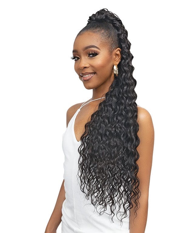 Janet Collection Remy Wave 32″ Drawstring Ponytail – Exodus Beauty