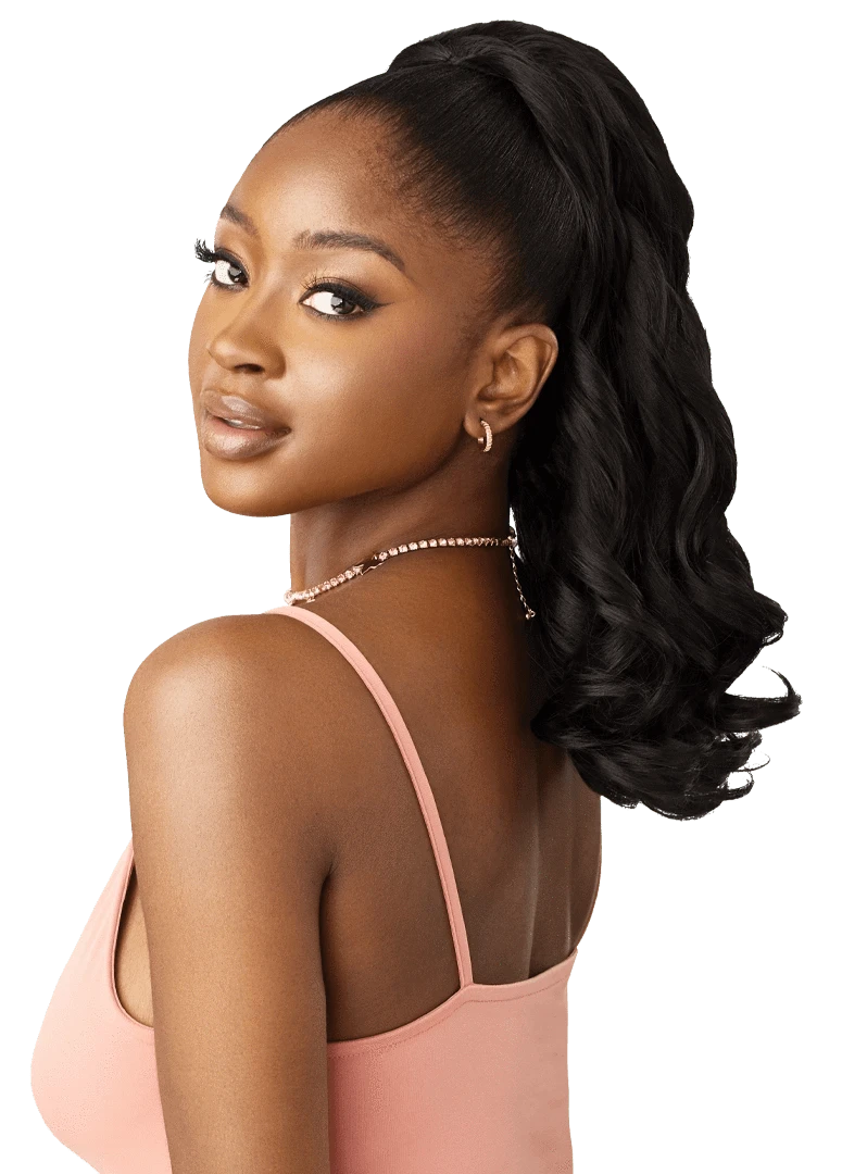 Outre Dory Pretty Quick 16” Wavy Drawstring Ponytail – Exodus Beauty