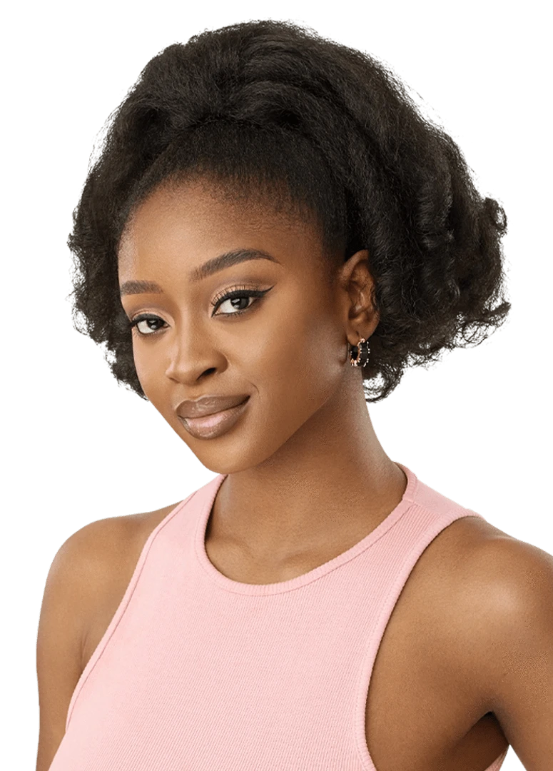 Outre Kinky Curly 12" Pretty Quick Drawstring Ponytail – Exodus Beauty