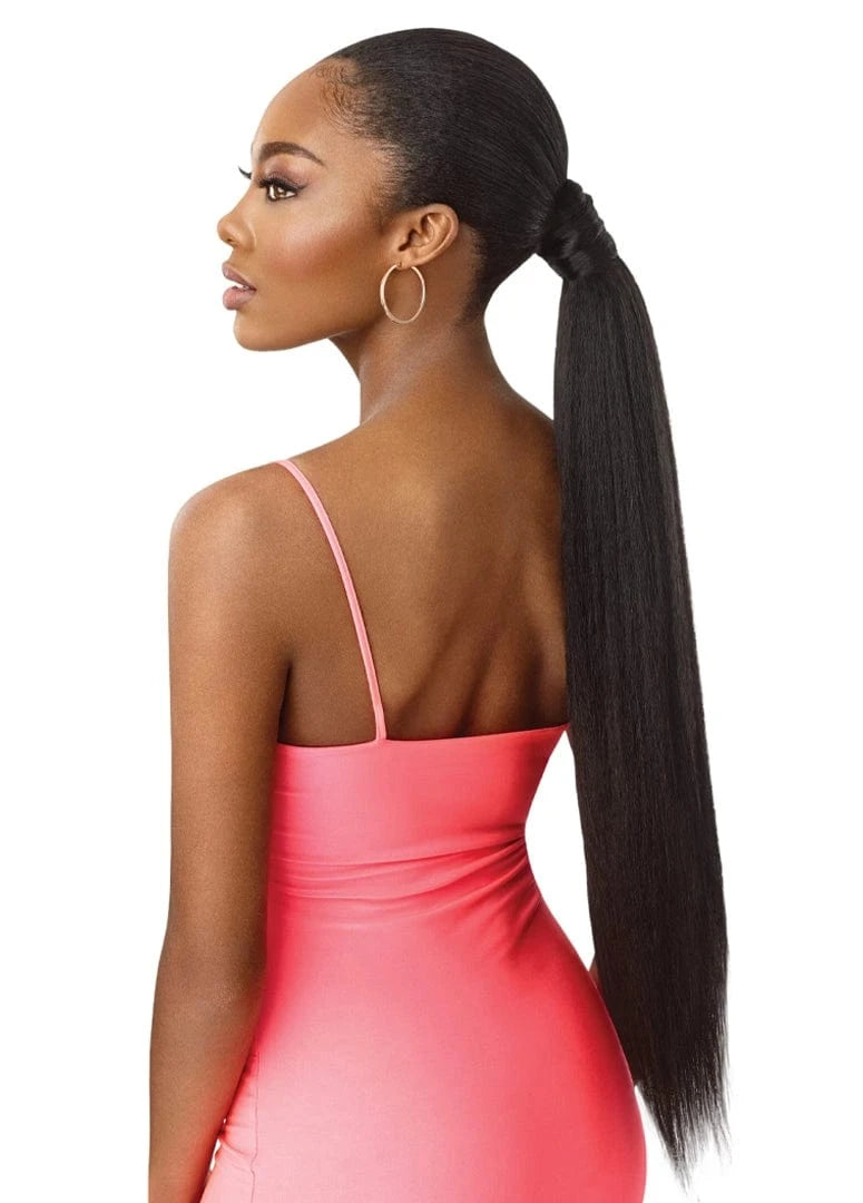 Outre Kinky Straight 28" Pretty Quick Wrap Ponytail – Exodus Beauty