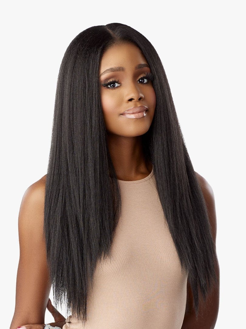 Sensationnel Kinky Straight 24″ 13X6 HD Lace Front Wig – Exodus Beauty