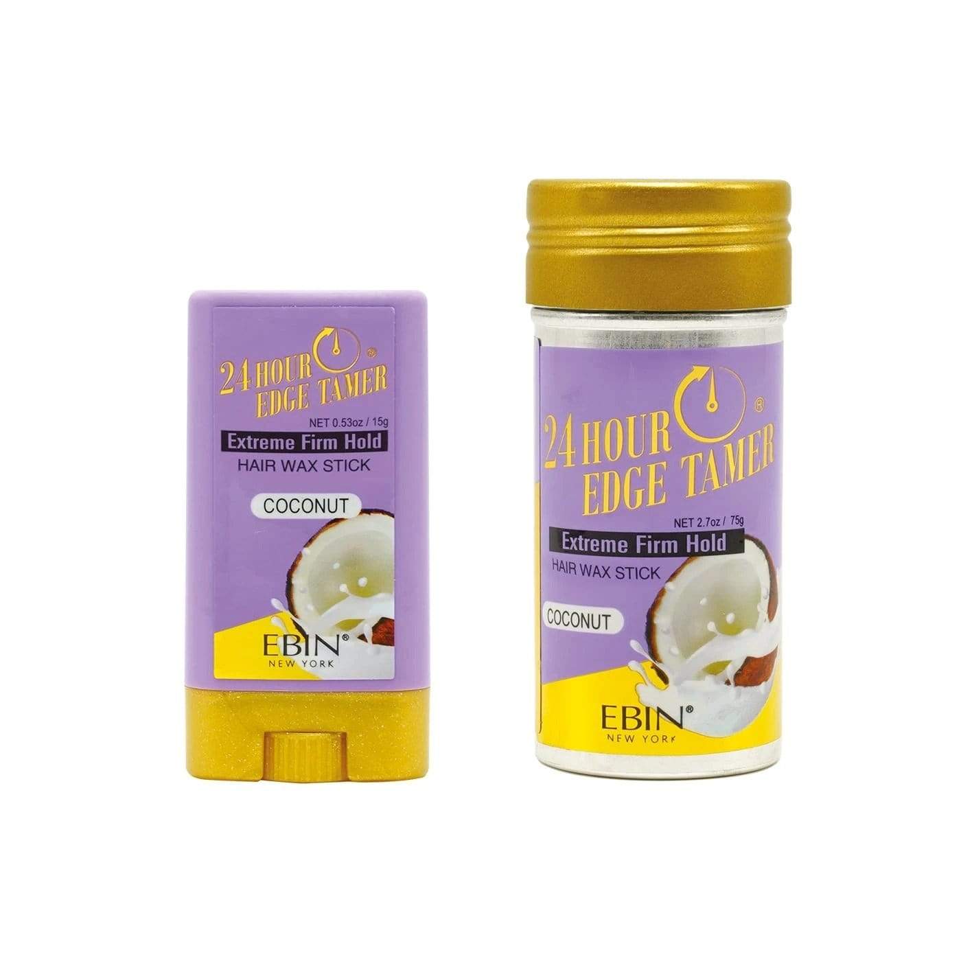 EBIN New York 24 Hour Edge Tamer Coconut Hair Wax Stick – Exodus Beauty