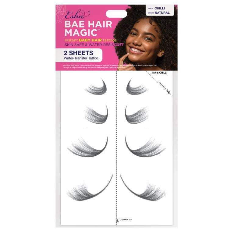 Esha Bae Baby Hair Edge Magic Instant Tattoo Sticker – Exodus Beauty