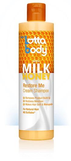 Lottabody Milk & Honey Restore Me Cream Shampoo – Exodus Beauty