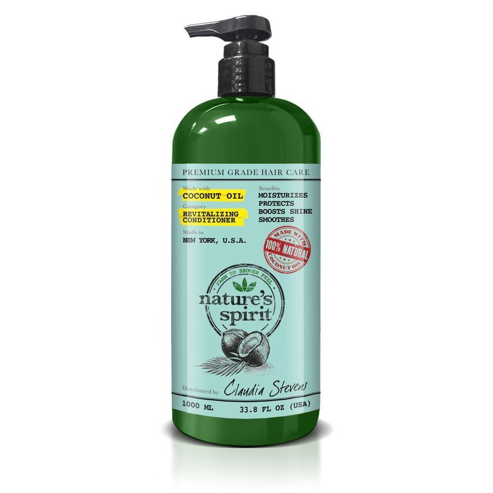 Nature's Spirit Revitalizing Coconut Oil Conditioner – Exodus Beauty