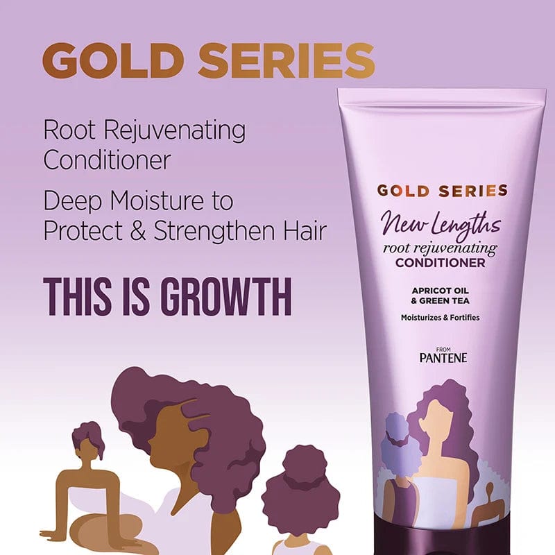 Pantene Gold Series New Lengths Rejuvenating Conditioner – Exodus Beauty